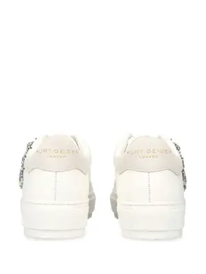 Kurt Geiger Laney Crystal Bow Sneakers