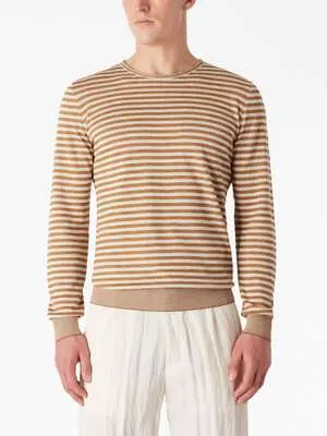 Giorgio Armani Striped Crew-neck Jumper
