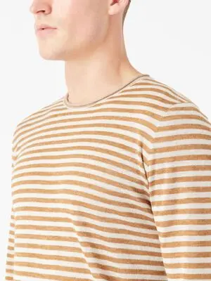 Giorgio Armani Striped Crew-neck Jumper