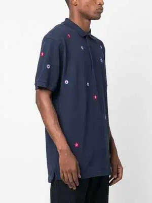 Kenzo Target Embroidered Cotton Shirt