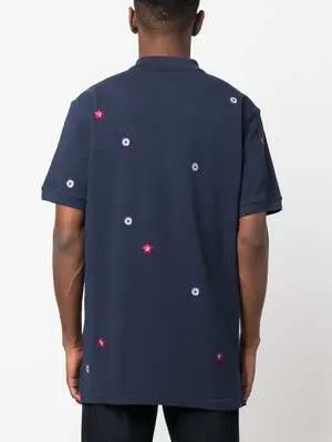 Kenzo Target Embroidered Cotton Shirt