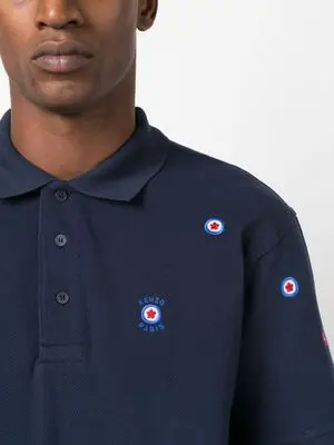 Kenzo Target Embroidered Cotton Shirt