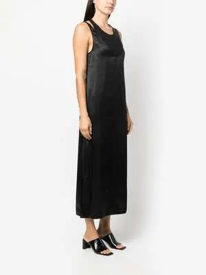 Gauchere Layered Silk Midi Dress