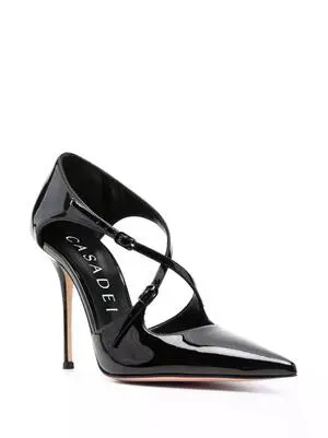 Casadei Anna 100mm Leather Pumps