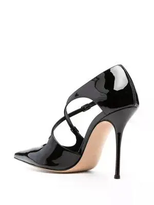 Casadei Anna 100mm Leather Pumps