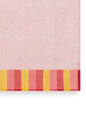 LISA CORTI Camelia Magenta Beach Towel - Pink
