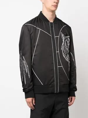 PLEIN SPORT Tiger Court Edition Bomber Jacket
