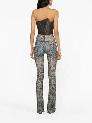 KNWLS Hacyon Gothic Ace-print Eggings