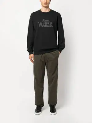 Woolrich Slide-buckle Straight-leg Trousers