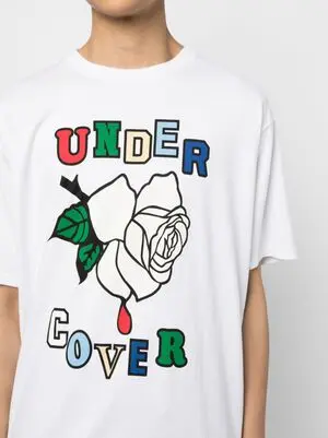 Undercover Rose Cotton T-shirt