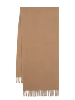 Woolrich Fringed Cashmere Scarf - Brown