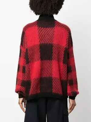 Woolrich Checked-intarsia Knitted Jumper