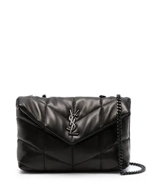 Saint Laurent Loulou Puffer Leather Shoulder Bag
