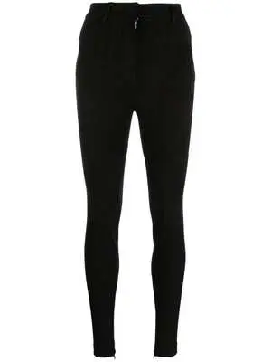 Stella McCartney Panelled Skinny-cut Trousers - Black