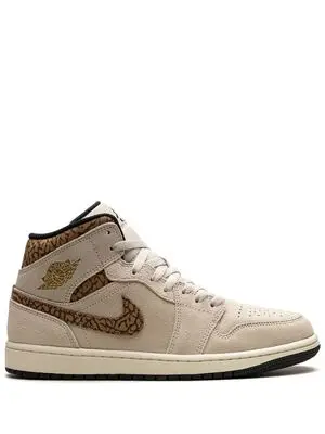 JORDAN Air 1 Mid Sneakers - Neutrals