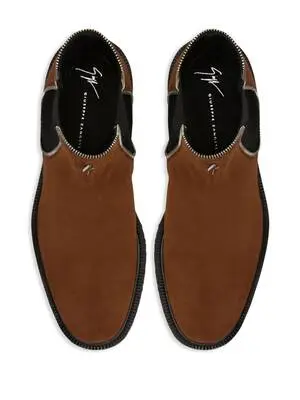 GIUSEPPE ZANOTTI Jaky Suede Chelsea Boots