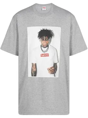 Supreme NBA Youngboy FW23 T-Shirt Grey