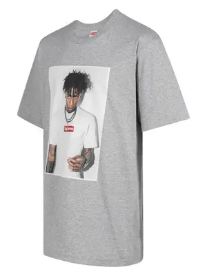 Supreme Nba Youngboy Fw23 T-shirt - Grey