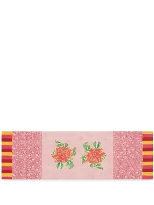 LISA CORTI Camelia Rectangular Runner - Pink