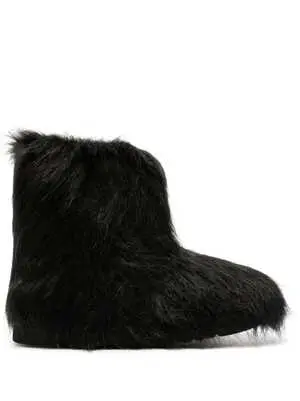 STAND STUDIO Faux-fur Ankle Boots