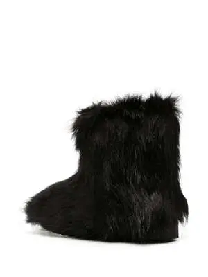 STAND STUDIO Faux-fur Ankle Boots