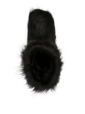 STAND STUDIO Faux-fur Ankle Boots