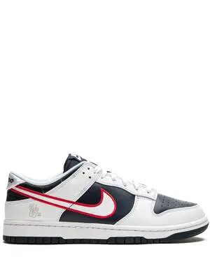 Nike Dunk Low Houston Comets Four-peat Sneakers - White