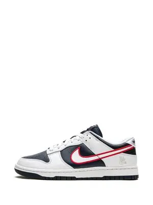 Nike Dunk Low Houston Comets Four-peat Sneakers - White