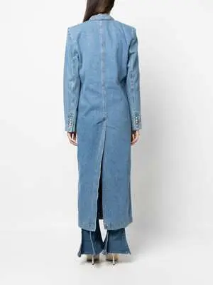Magda Butrym Single-breasted Denim Coat