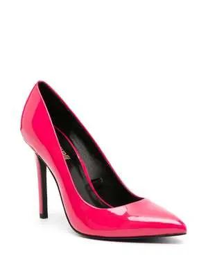 Just Cavalli 100mm Patent Pointed-toe Pumps - Pink