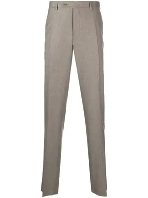 Canali Slim-cut Wool Chinos