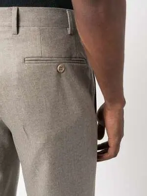 Canali Slim-cut Wool Chinos