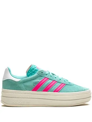 Adidas Gazelle Platform Sneakers - Green