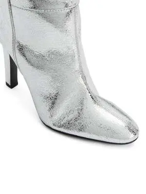 GIUSEPPE ZANOTTI 105mm Hattie Knee-high Boots - Silver