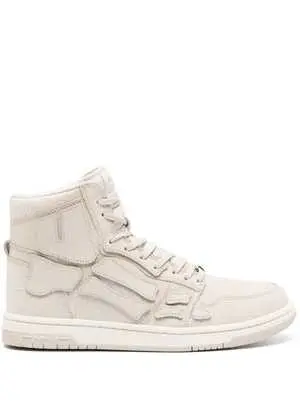 Amiri Skel Top Lace-up Sneakers - Gold