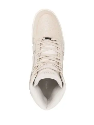 Amiri Skel Top Lace-up Sneakers - Gold