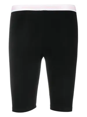 Dsquared2 Logo-waistband Stretch-cotton Cycling Shorts