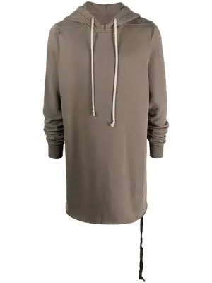 Rick Owens Cut-out Drawstring Hoodie