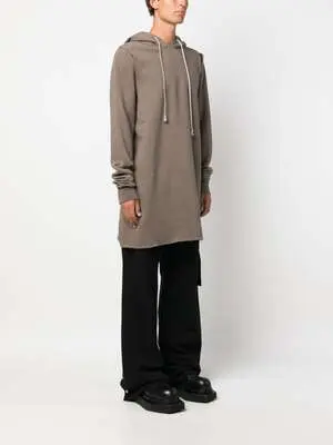 Rick Owens Cut-out Drawstring Hoodie