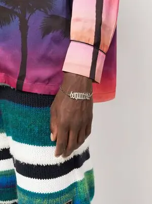 Dsquared2 Logo Pendant Bracelet