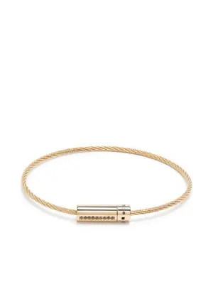 Le Gramme Le 9g Cable Diamond Bracelet - Gold