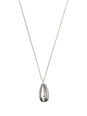 LEMAIRE Girasol Statement Pendant Necklace - Silver