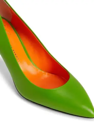 GIUSEPPE ZANOTTI 70mm Lucrezia Pumps - Green