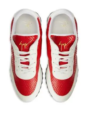 GIUSEPPE ZANOTTI Jimi Running Sneakers - Red