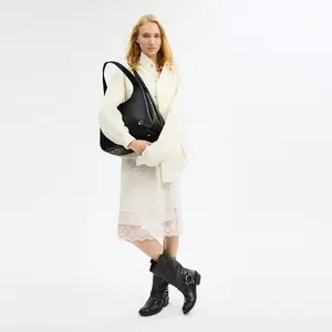 COACH Lana Shoulder Bag - Brass/black