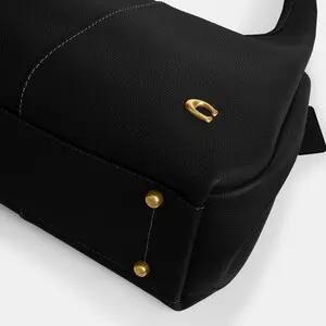 COACH Lana Shoulder Bag - Brass/black