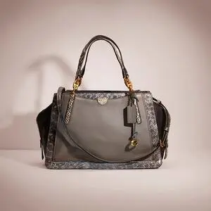 COACH Dreamer 36 In Colorblock With Snakeskin Detail