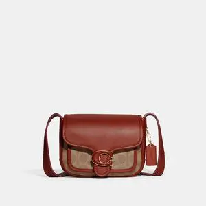 COACH Tabby Messenger 19 In Signature Canvas