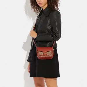 COACH Tabby Messenger 19 In Signature Canvas