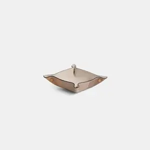 COACH Colorblock Small Valet Tray Beige Multi
